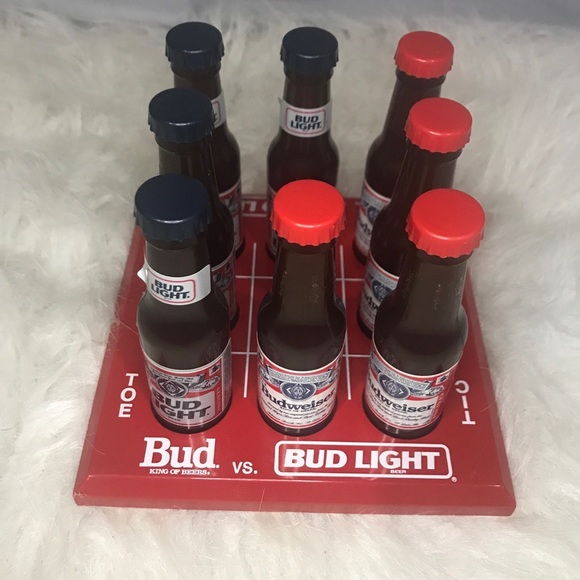 Budweiser | Other | Vintage Budweiser Vs Bud Light Tic Tac Toe ...
